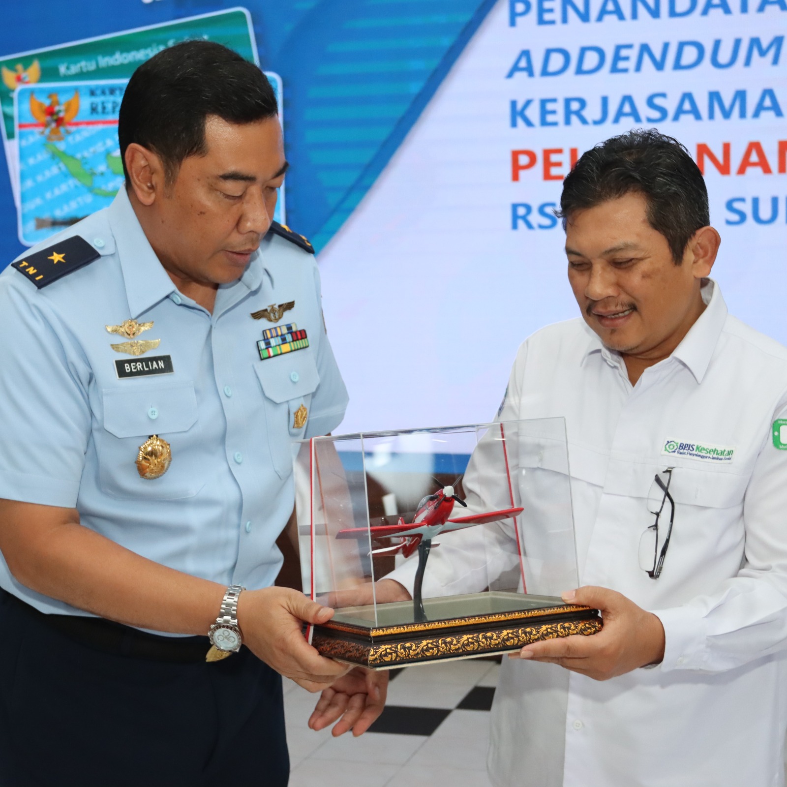 Tandatangani Adendum Perjanjian Kerjasama dengan BPJS Kesehatan, RSPAU ...